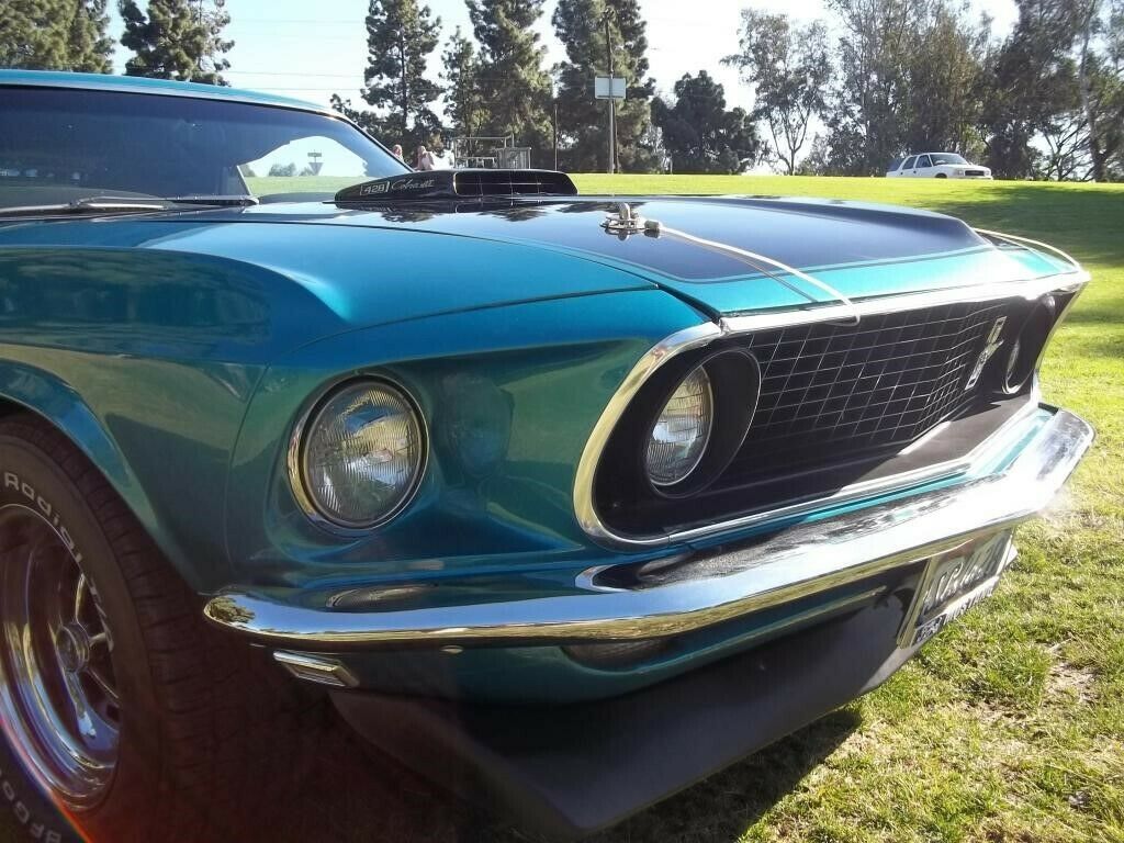 1969 Ford Mustang Mach 1 428 SCJ Super Cobra Jet R Code Ram Air For 1969 Ford Mustang Mach 1 428 SCJ Super Cobra Jet R Code Ram Air For