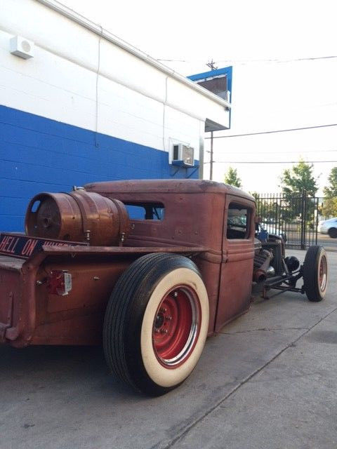 1933 Ford Model A - Rat rod Hot Rod Chopped Top - HELL ON WHEELS - MUST ...