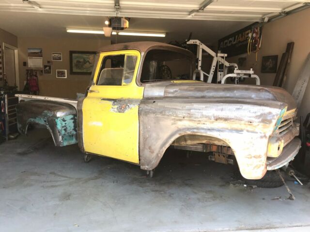 1955 Chevrolet project truck protouring for sale