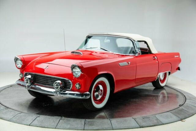 1955 Ford Thunderbird Red for sale: photos, technical specifications ...