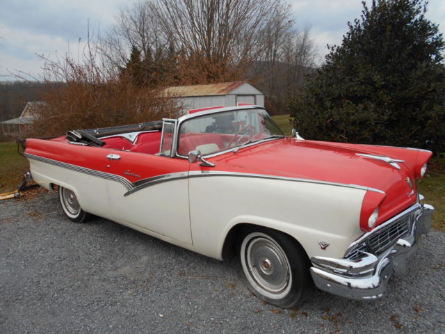 1956 FORD CONVERTIBLE for sale: photos, technical specifications ...