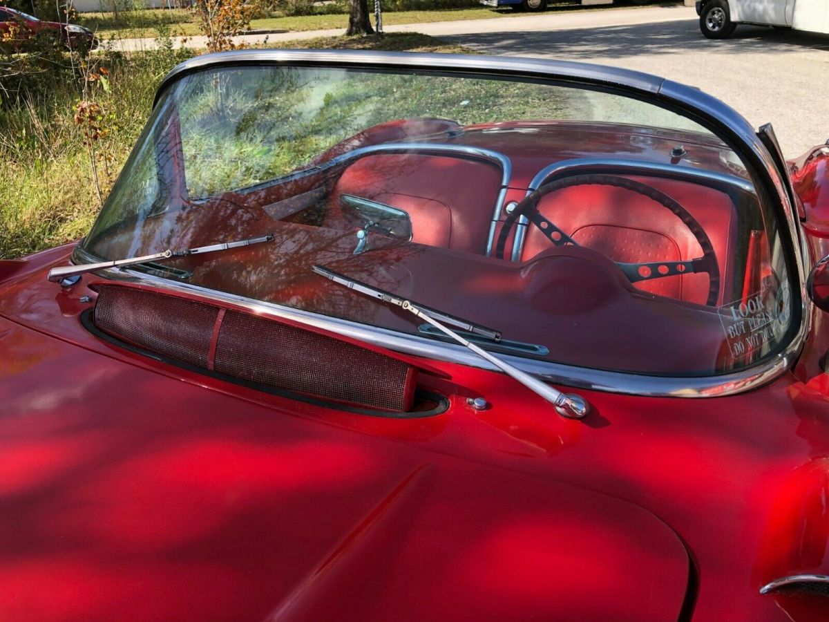 1956 Red Chevrolet Corvette Convertible - Supreme Condition! for sale ...