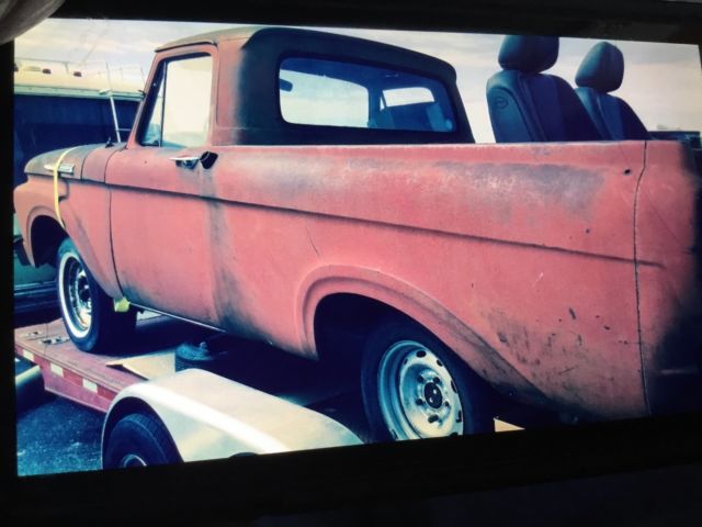 1962 Ford, short bed, Uni-Body, Texas truck,Hot Rod, Street Rod for ...