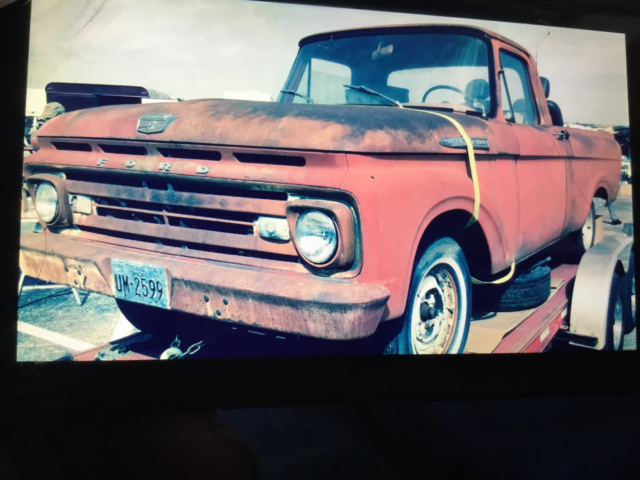 1962 Ford, short bed, Uni-Body, Texas truck,Hot Rod, Street Rod for ...