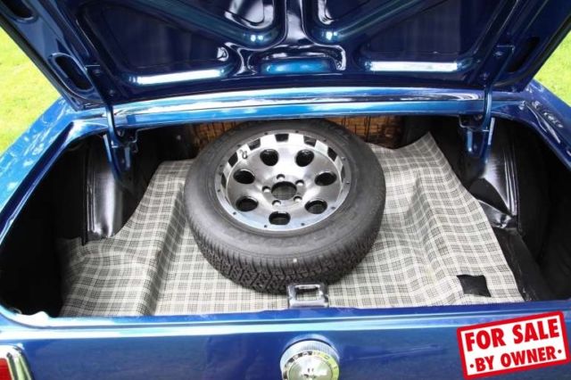 1966 Ford Mustang Rebuilt 302 Gasoline 4-Speed Krager SS Wheels Black ...