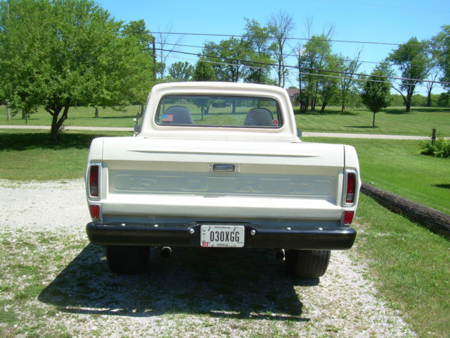 1969 F100 Short Bed clean solid for sale: photos, technical ...