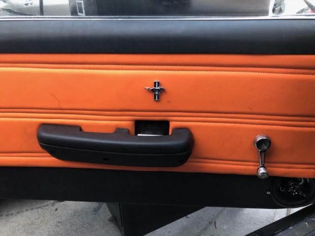 1970 FORD MUSTANG COUPE NAVY BLUE ORANGE STRIPES for sale: photos ...