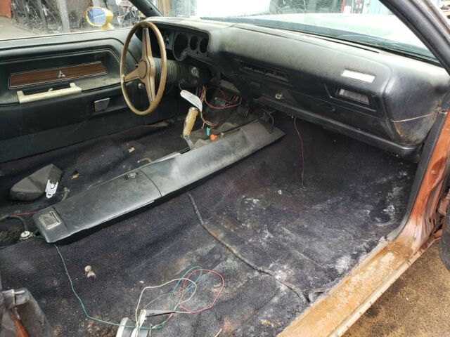 1973 Challenger 340 4 speed Original Engine GK6 Bronze White Interior ...