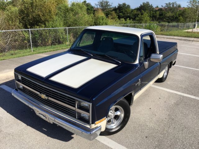1984 Chevy Silverado C10 R10 LOWERED SHORT BED A/C PS PDB TILT BUCKETS ...