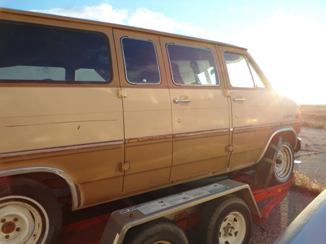 1985 chevy van (non-running) for parts for sale in Red Oak, Iowa ...