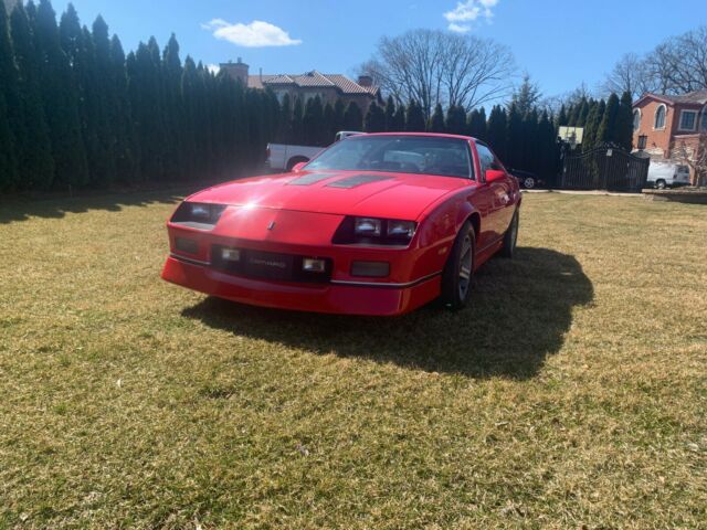 1987 Camaro Iroc-Z 5.7L Red for sale: photos, technical specifications ...