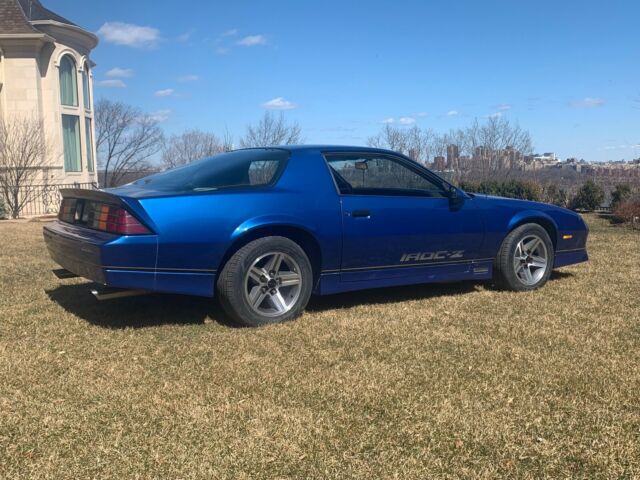1987 Camaro Iroc-Z Blue for sale