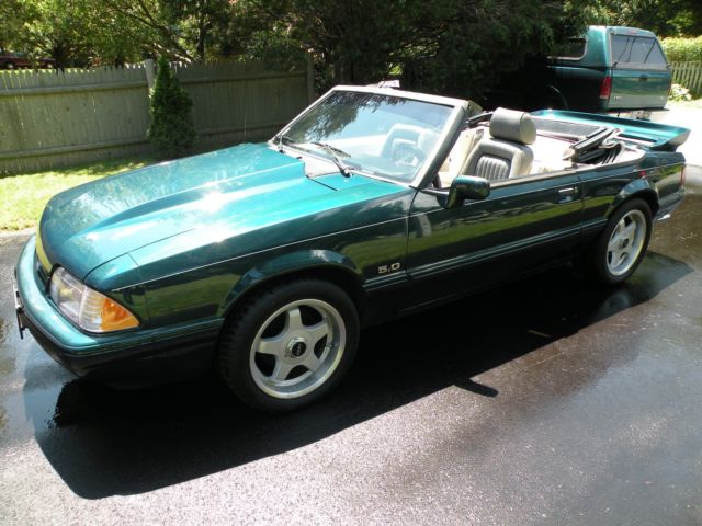 1990 Ford Mustang 7-up Convertible for sale: photos, technical ...