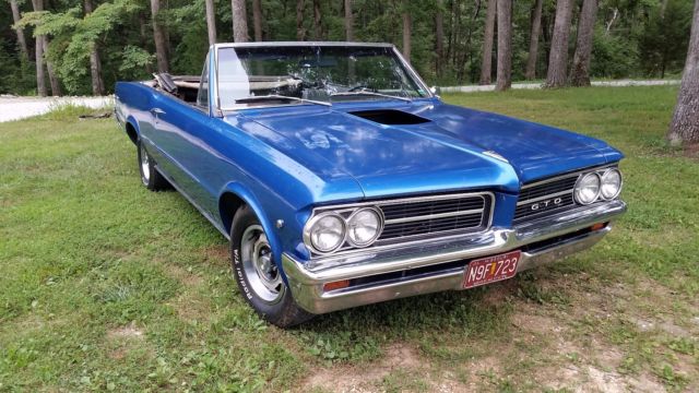 64 gto convertible for sale: photos, technical specifications, description