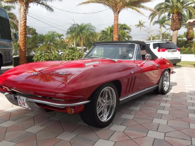 66 CORVETTE CONVERTIBLE RESTO-MOD for sale