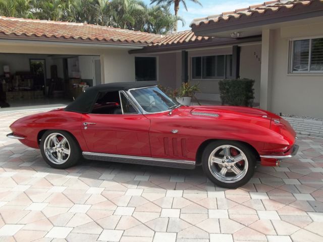 66 CORVETTE CONVERTIBLE RESTO-MOD for sale