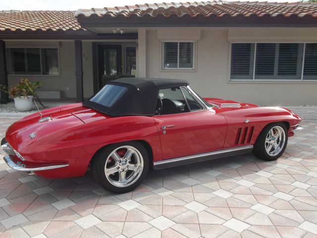 66 CORVETTE CONVERTIBLE RESTO-MOD for sale