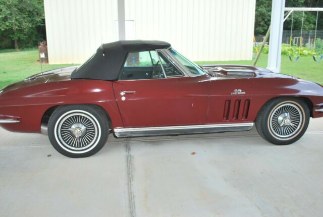 66 corvette convertible true big block for sale
