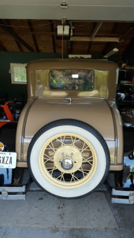 Deluxe 2d Coupe with Rumble Seat - Beige and Brown - Over k in paint ...