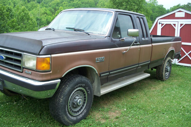 Ford f250 1990 ford super cab 4x4 for sale