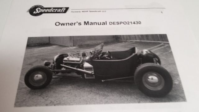 Ford Model-T Roadster, built by Detroit Speedcraft. for sale: photos ...