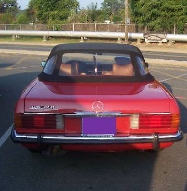 RARE 1973 Red 450SL Mercedes Benz for sale: photos, technical ...