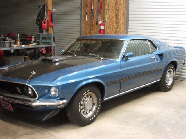RESERVE LOWERED ONE OF ONE 1969 MACH 1 MUSTANG "MART"I REPORT ONE OF ...