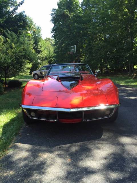 Restored - Red 1968 corvette convertible 327 built for sale: photos ...